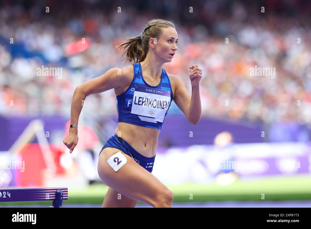 Saint-Denis, France. 4th Aug, 2024. LEHIKOINEN Viivi (FIN9 Athletics ...
