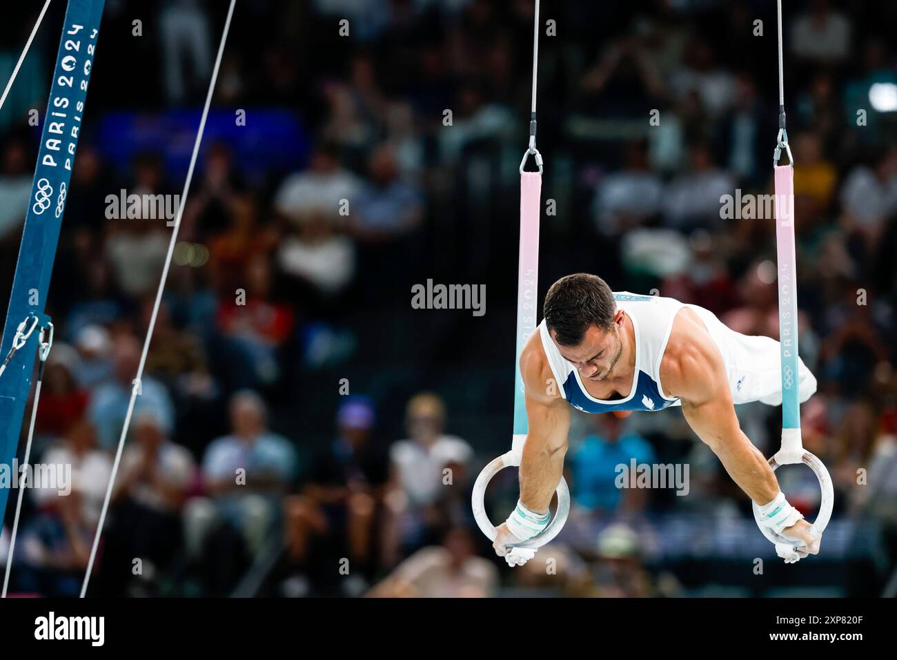 Samir Air Said of France competes during Men's Rings Final of the ...