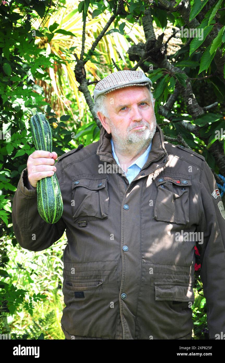 Portland. 4th August 2024. On an early morning visit to his Portland ...