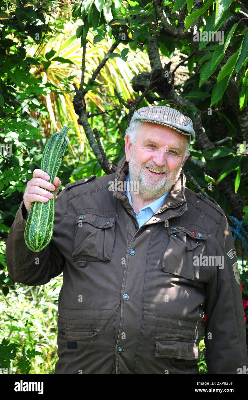 Portland. 4th August 2024. On an early morning visit to his Portland ...