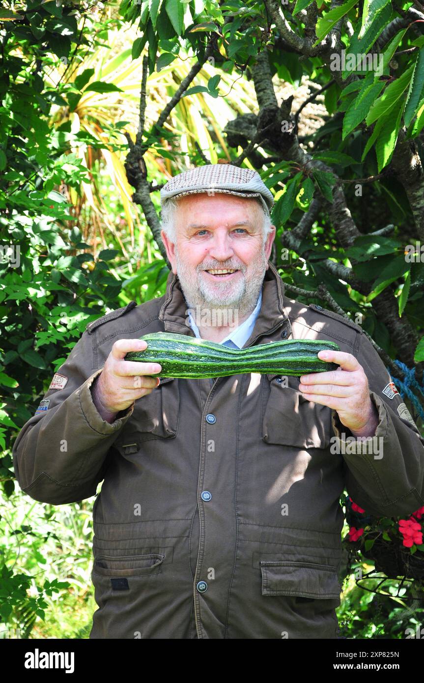 Portland. 4th August 2024. On an early morning visit to his Portland ...
