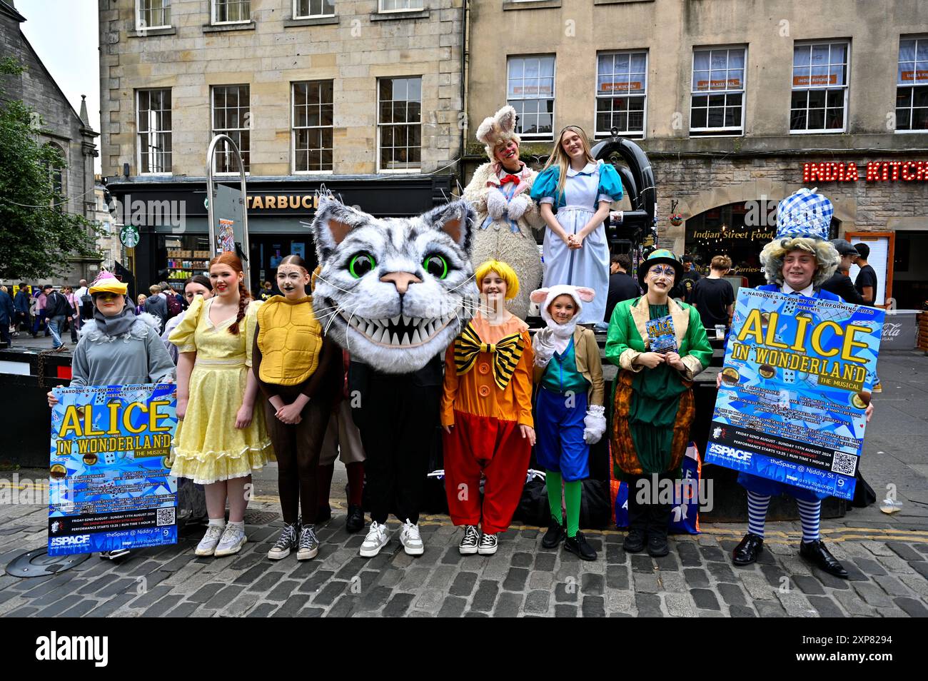 Alice in wonderland the musical show hi-res stock photography and ...