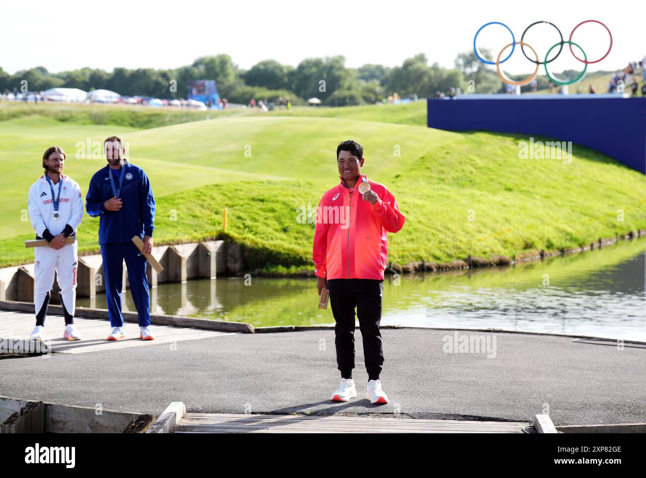 during Men's Individual Stroke Play Round 4 at Le Golf National on the ...