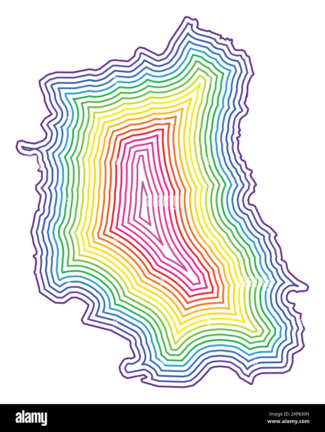 Lublin region map hi-res stock photography and images - Alamy