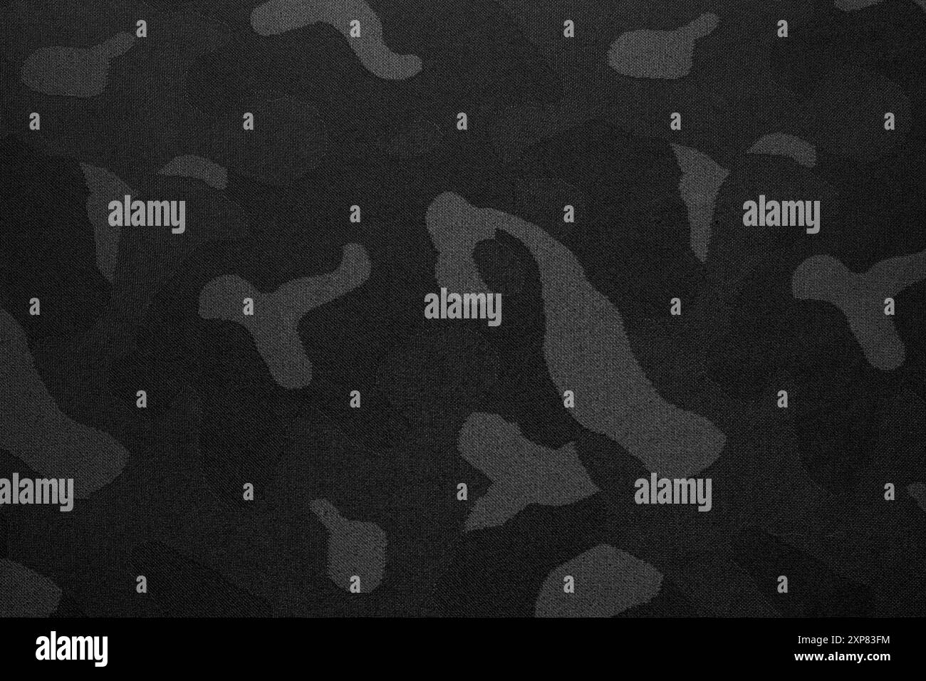 Camouflage pattern. Trendy dark gray camouflage fabric. Military ...