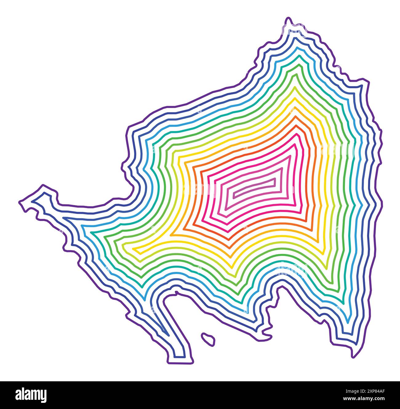 Map of lampung hi-res stock photography and images - Alamy