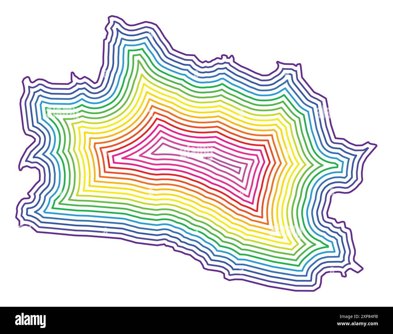Symbol Map of the Province Jawa Barat (Indonesia) showing the state ...