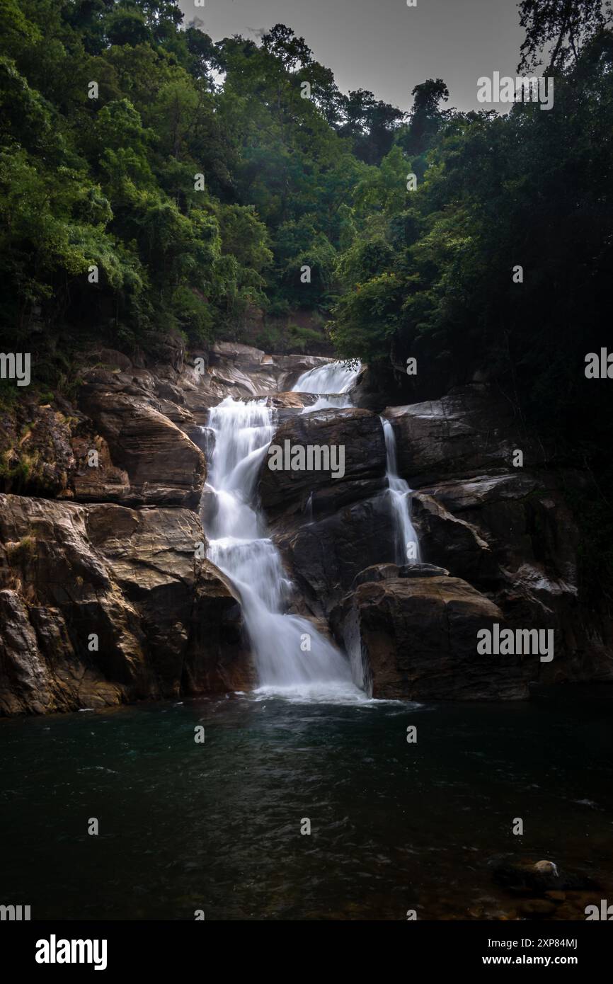 Meenmutty Waterfalls Ponmudi Trivandrum Kerala Stock Photo - Alamy