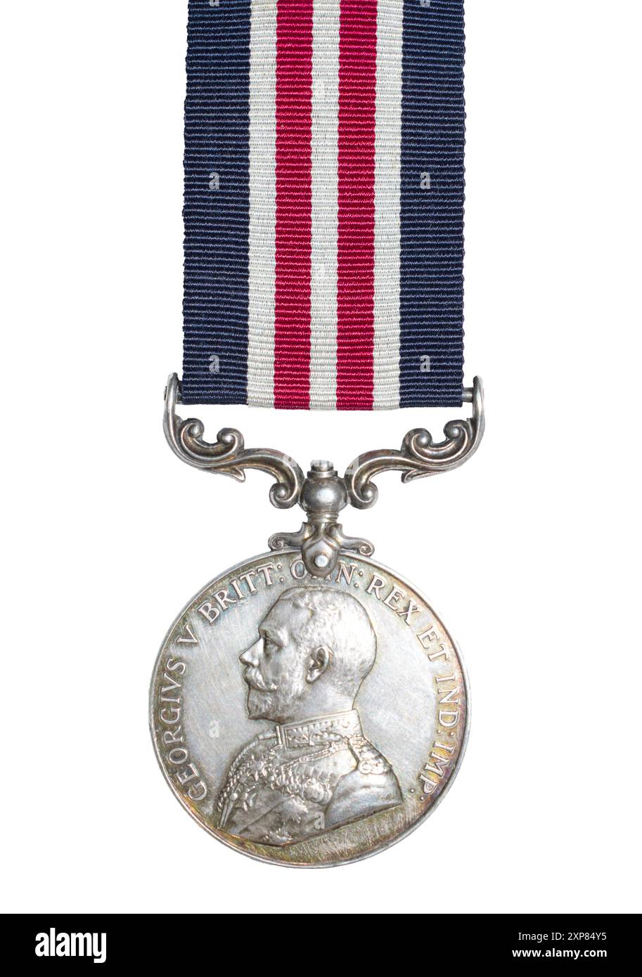 A First World War pattern Military Medal, awarded for acts of gallantry ...