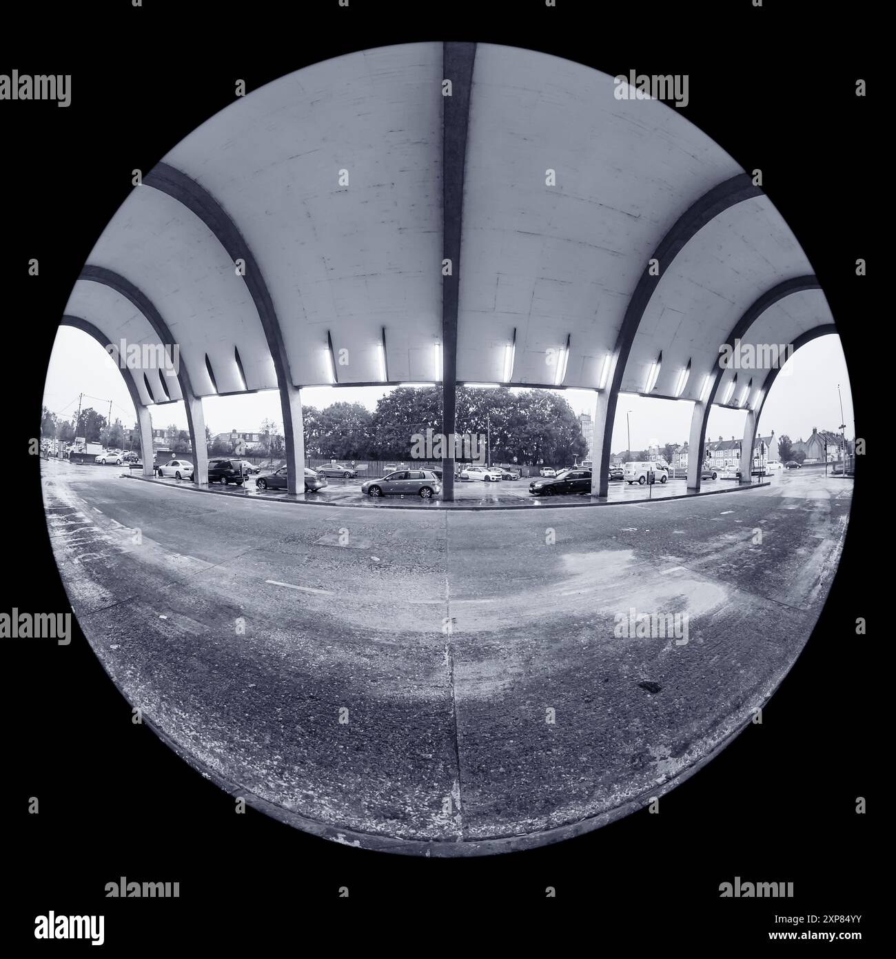 Newbury Park Bus Station and Underground Station Stock Photo - Alamy