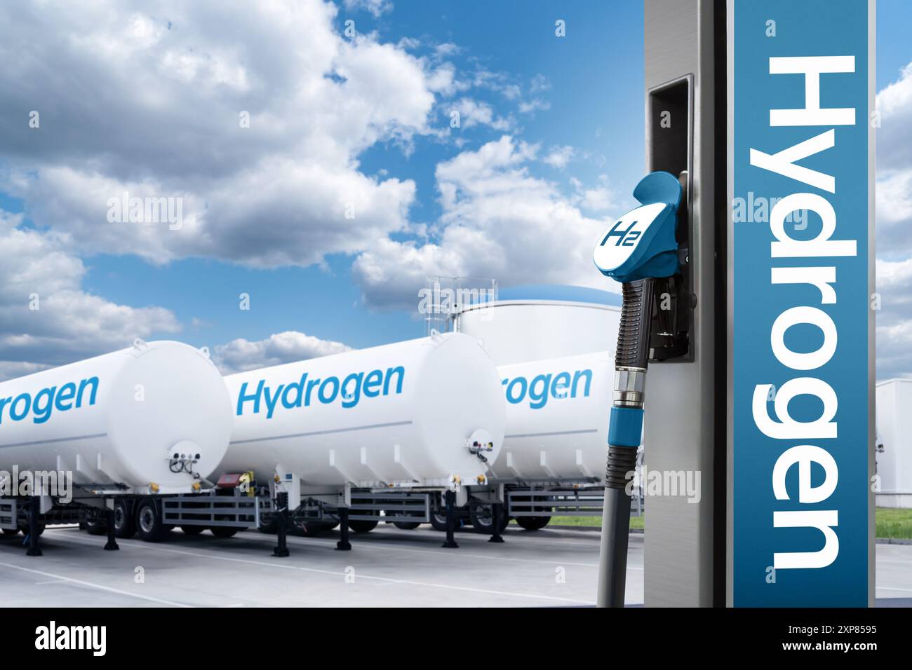 Hydrogen storage gas tank hi-res stock photography and images - Alamy