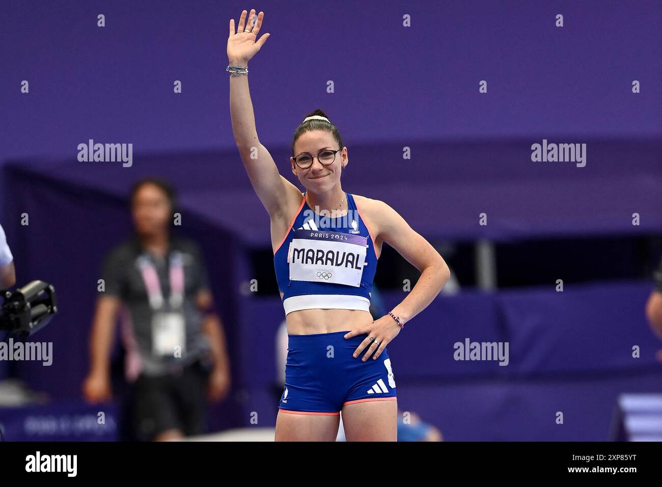 Paris, France. 04th Aug, 2024. Louise Maraval during the women's 400m ...