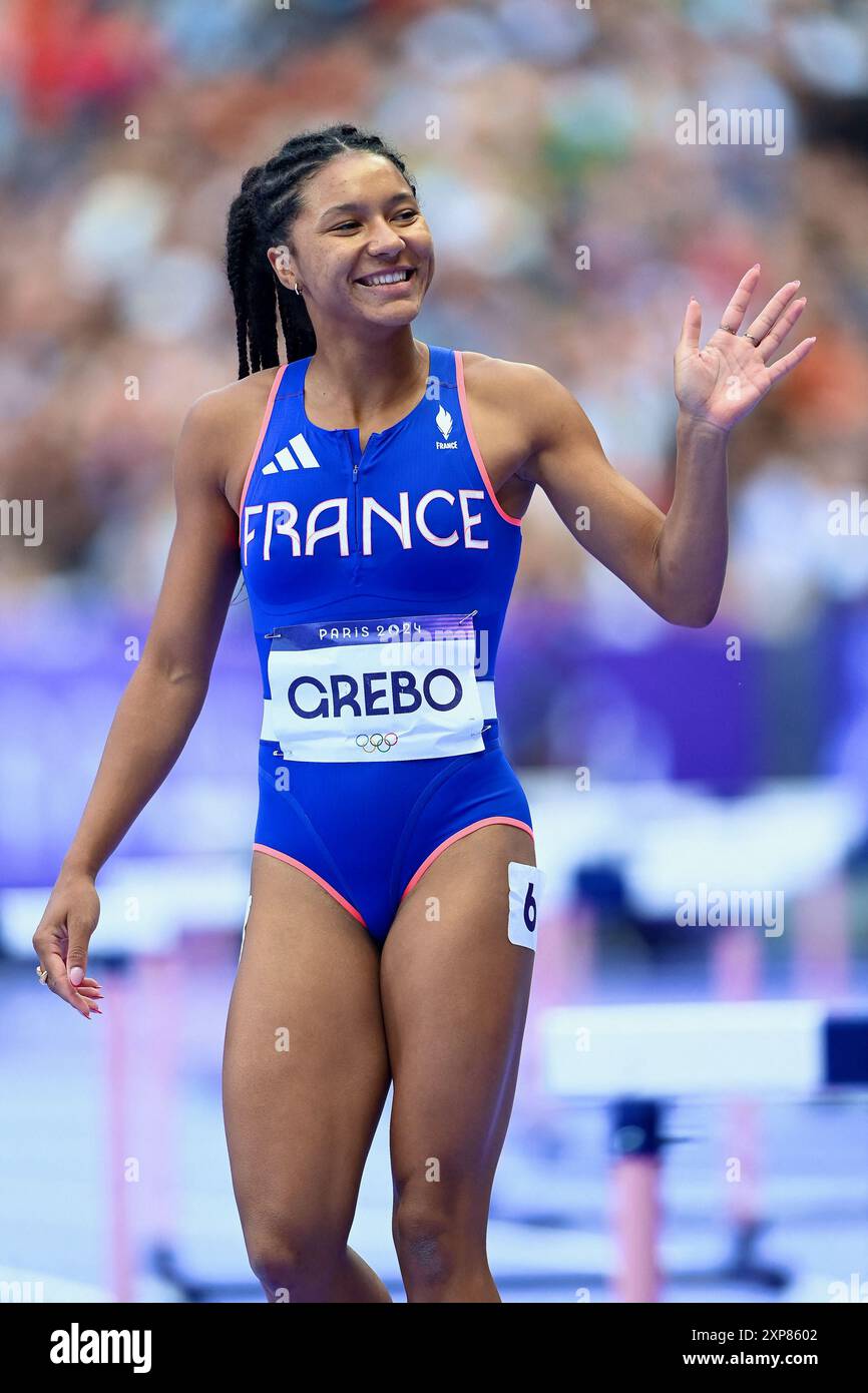 Paris, France. 04th Aug, 2024. Shana Grebo during the women's 400m ...