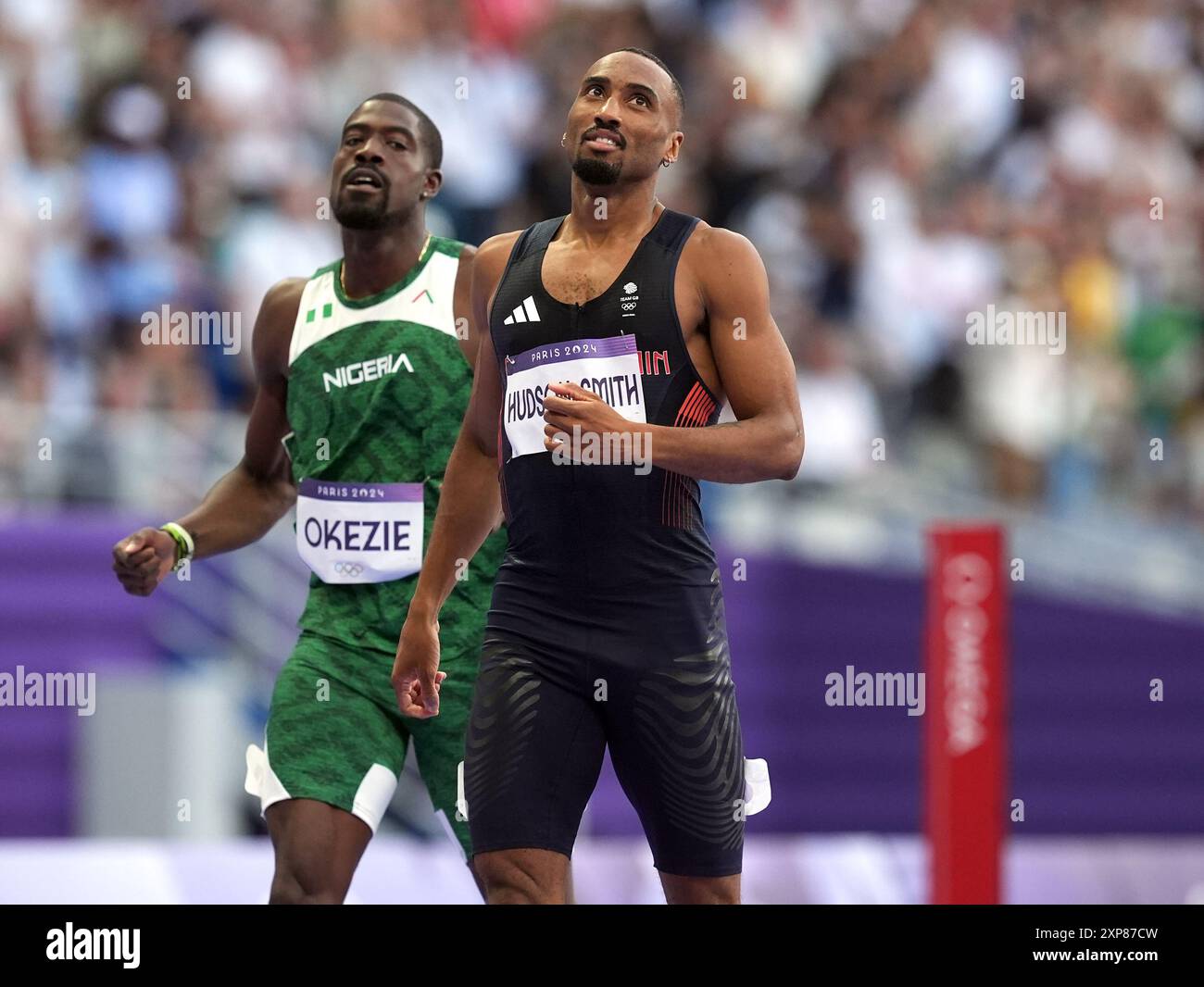Great Britain's Matthew Hudson-Smith following the Men's 400m heats at ...