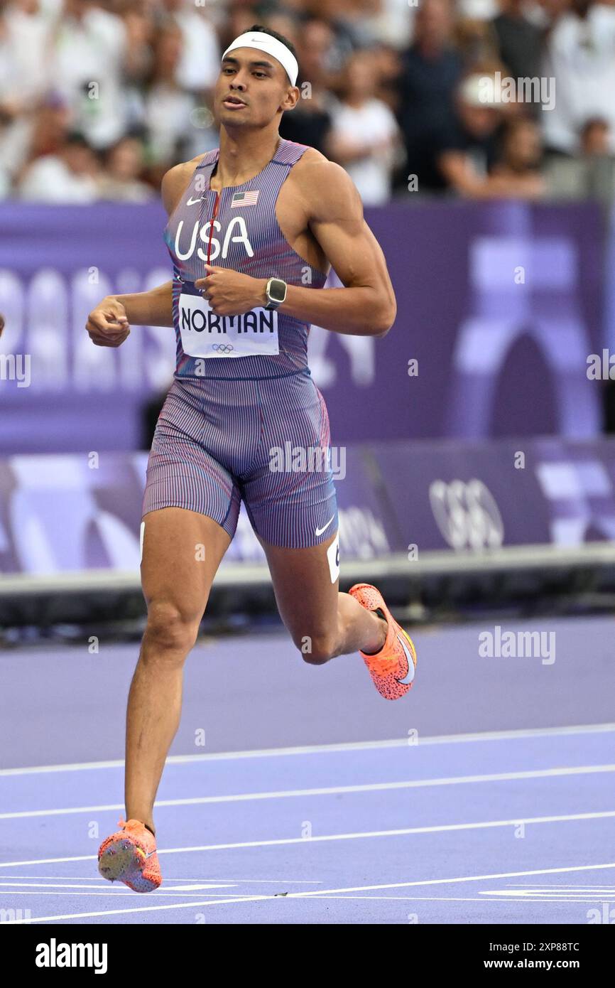 4th August 2024; Paris Olympic Games, Paris, France, Day 9; Athletics ...