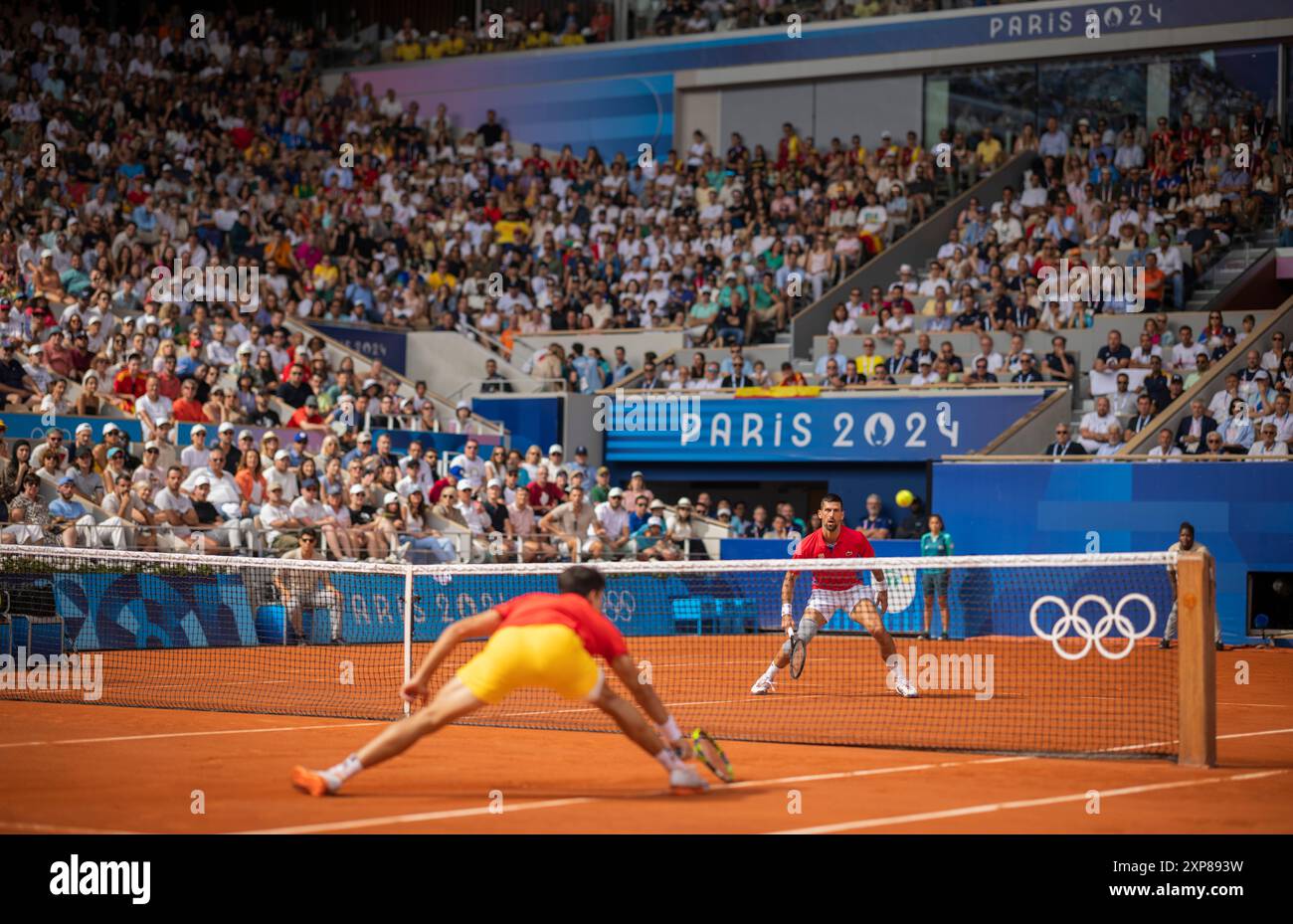 Paris france olympics tennis hi-res stock photography and images - Alamy