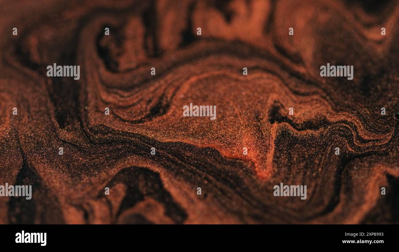 Sparkling glitter flow. Brilliant paint texture liquid. Defocused ...