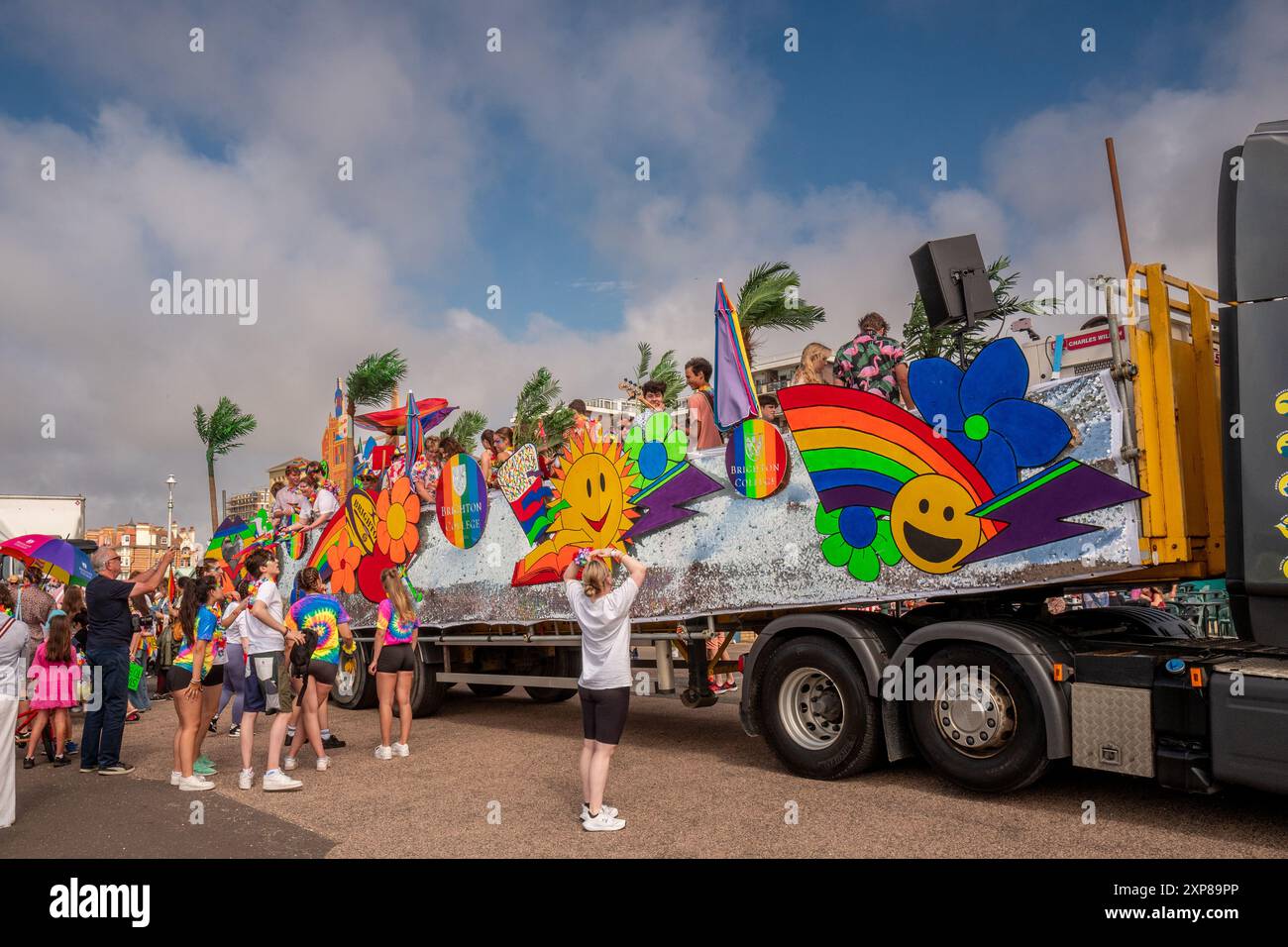 Brighton, August 3rd 2024: The annual Pride march, the UK's most ...