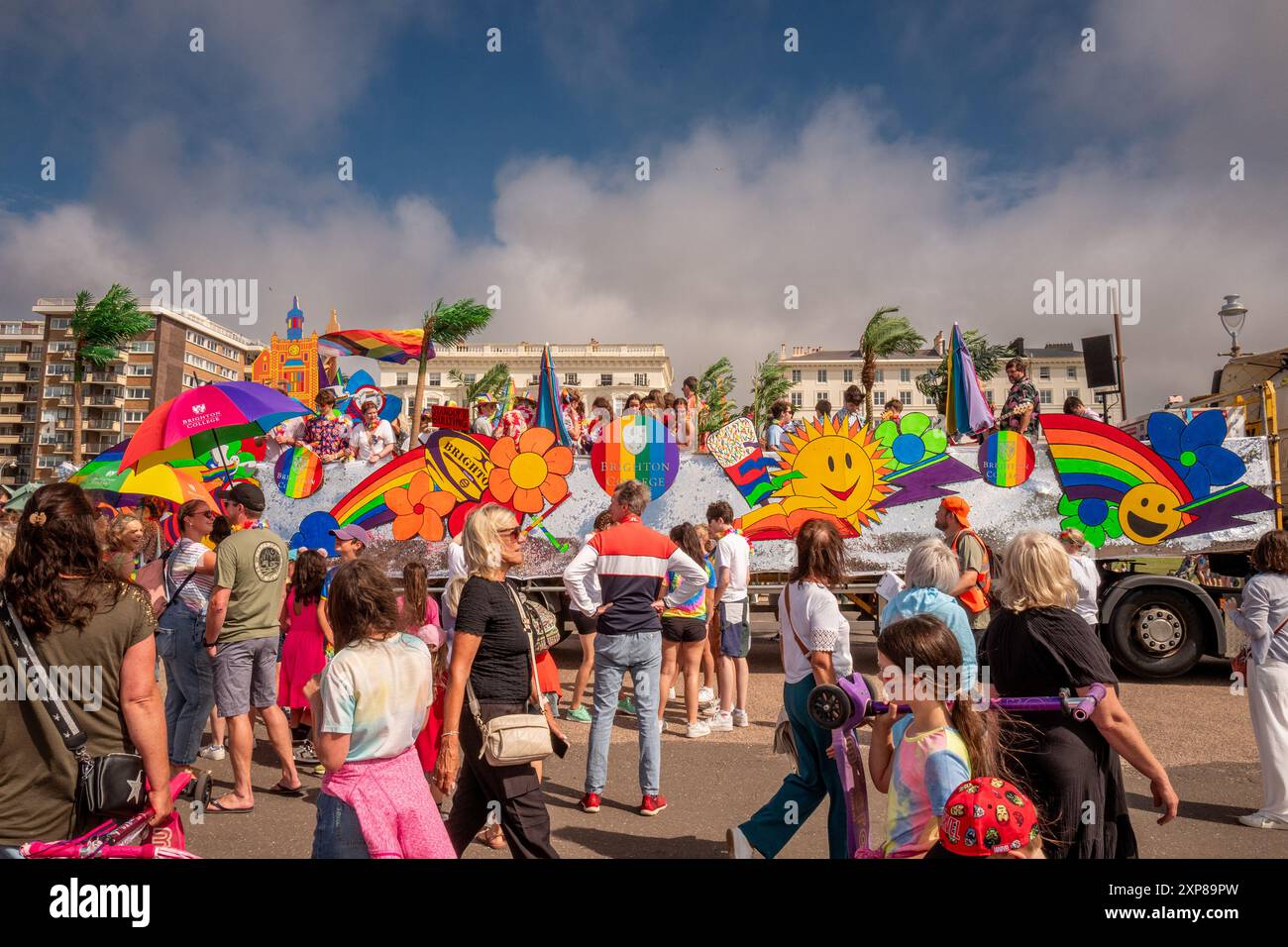 Brighton, August 3rd 2024: The annual Pride march, the UK's most ...