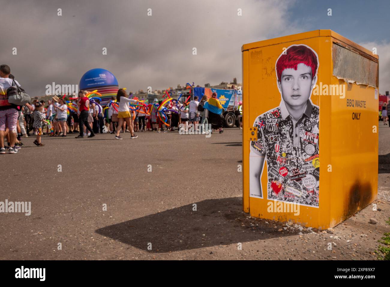 Brighton, August 3rd 2024: The annual Pride march, the UK's most ...