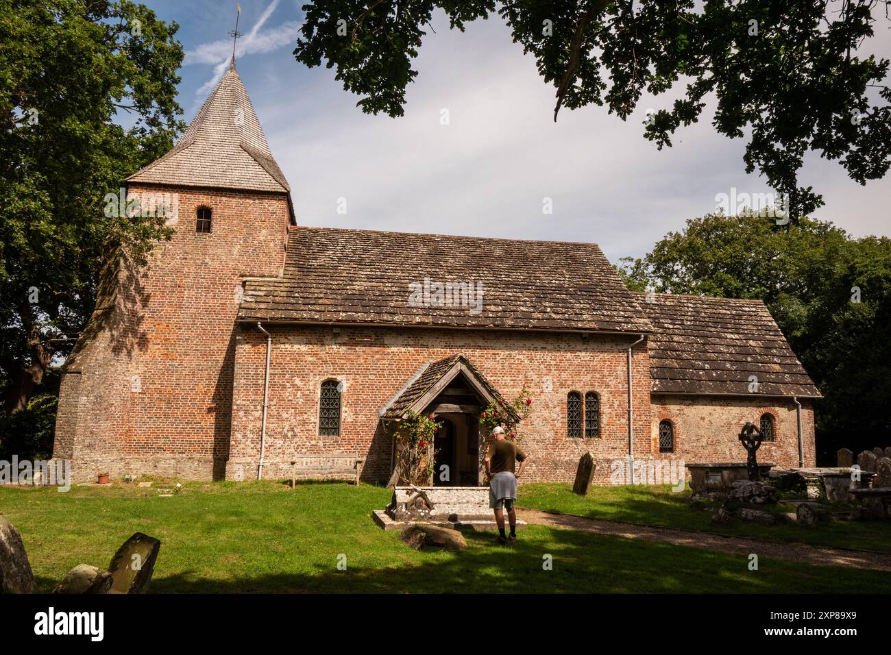 Twineham, August 4th 2024: St Peter's Church Stock Photo - Alamy