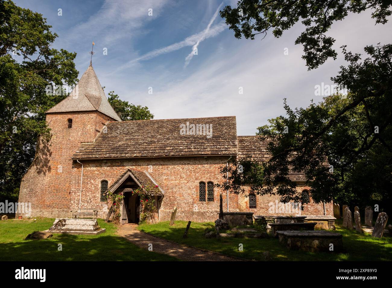 Twineham, August 4th 2024: St Peter's Church Stock Photo - Alamy