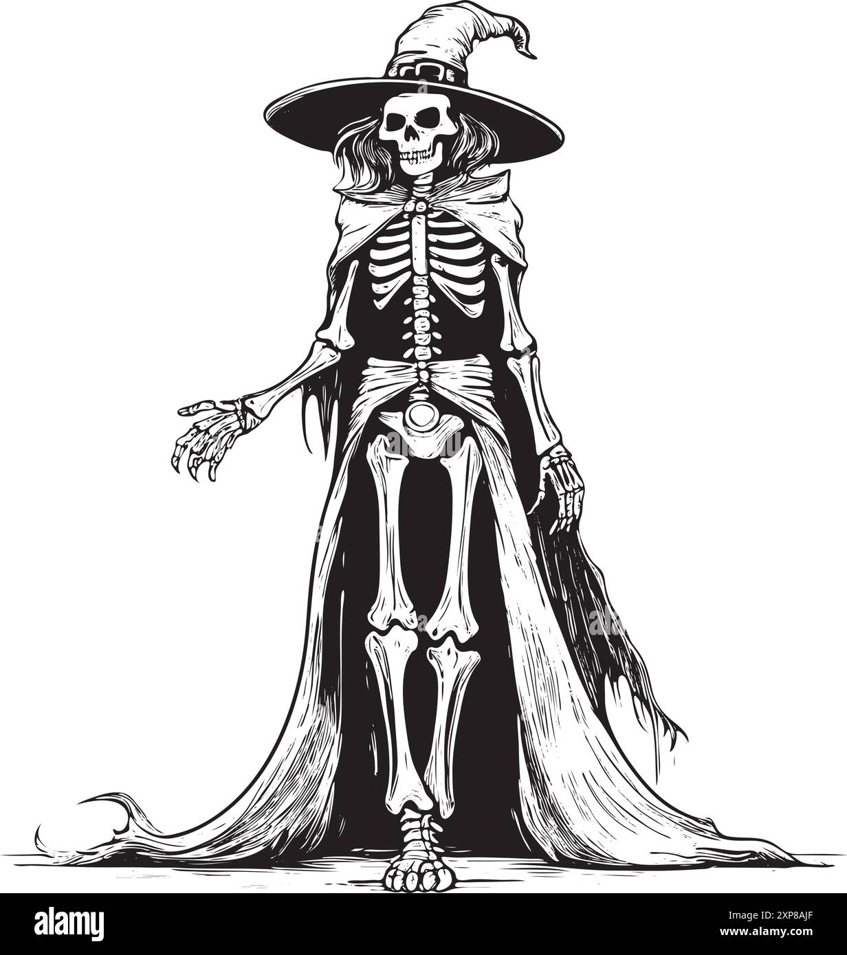 Haunting pose Cut Out Stock Images & Pictures - Alamy