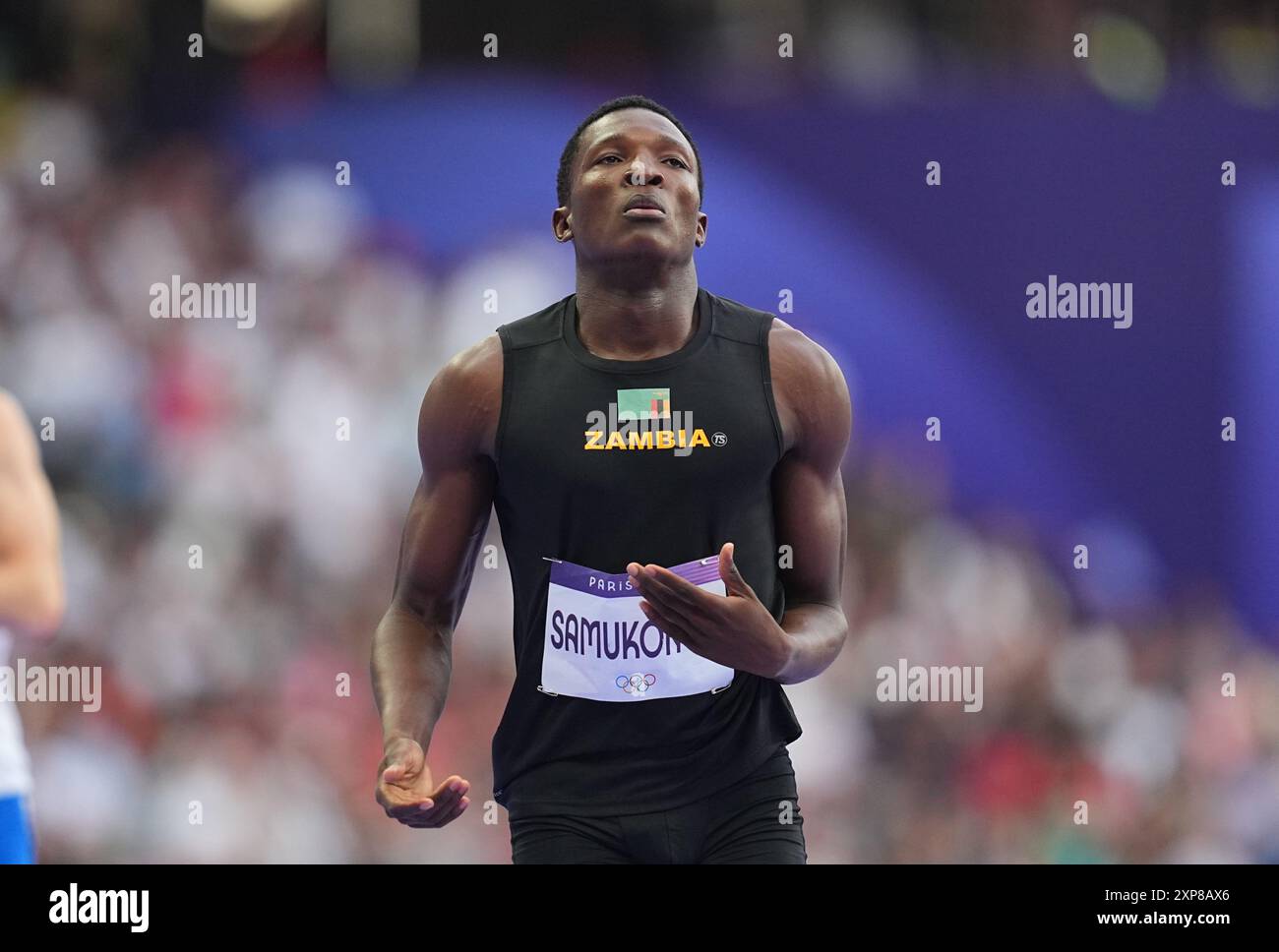 August 04 2024: Muzala Samukonga (Zambia) competes during the Men's ...