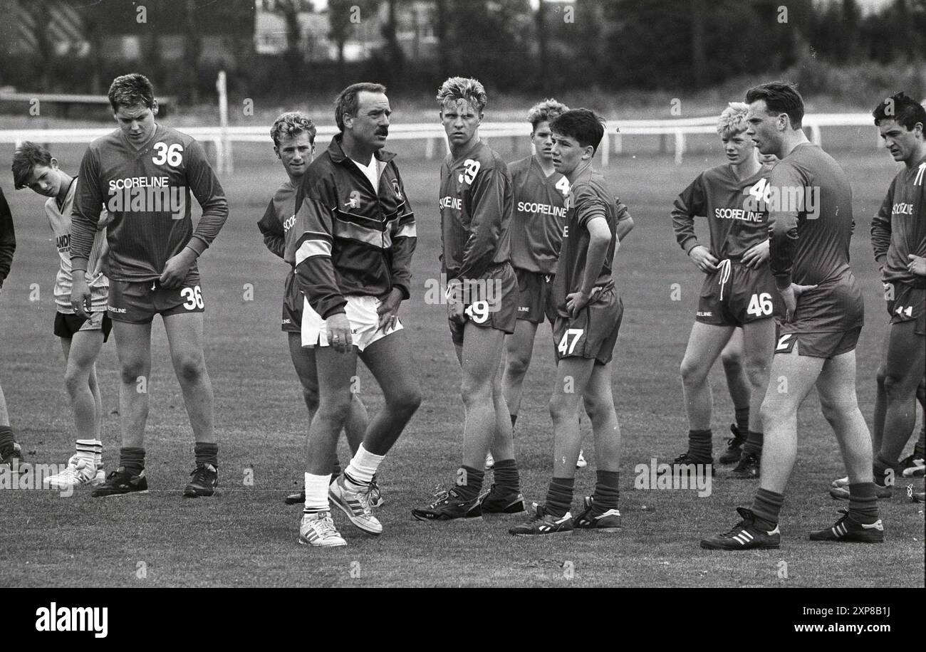 Wolverhampton Wanderers footballers pre-season training at Dunstall ...