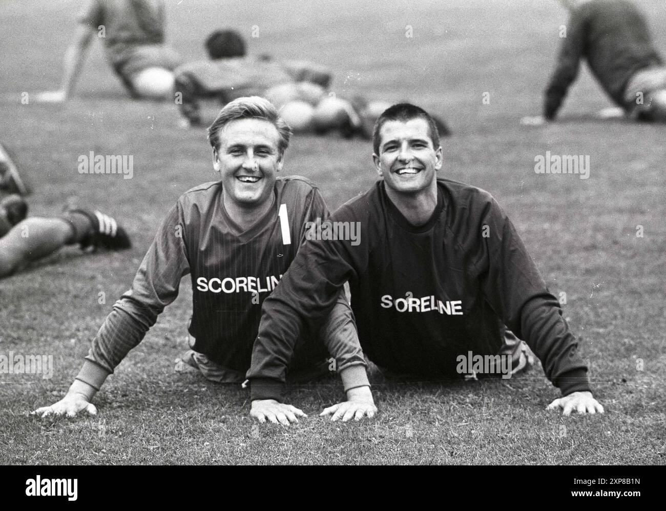 Wolverhampton Wanderers footballers pre-season training at Dunstall ...