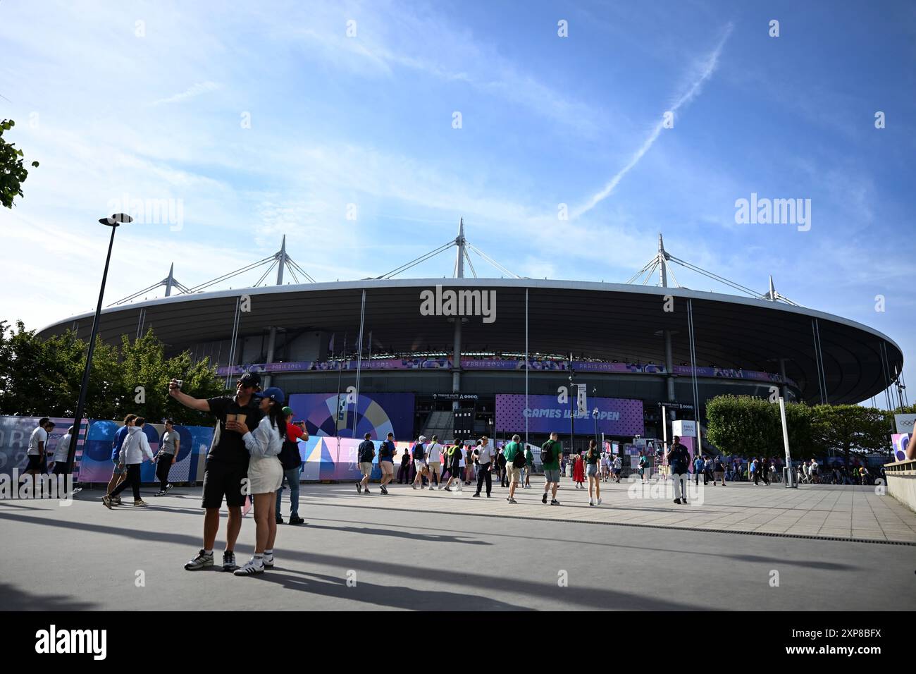 The Bercy Arena, the venue for artistic gymnastics, trampoline, and ...