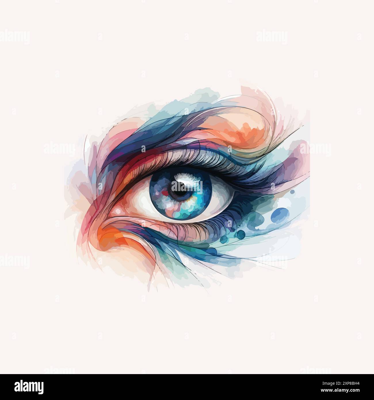 Abstract human eye hi-res stock photography and images - Alamy