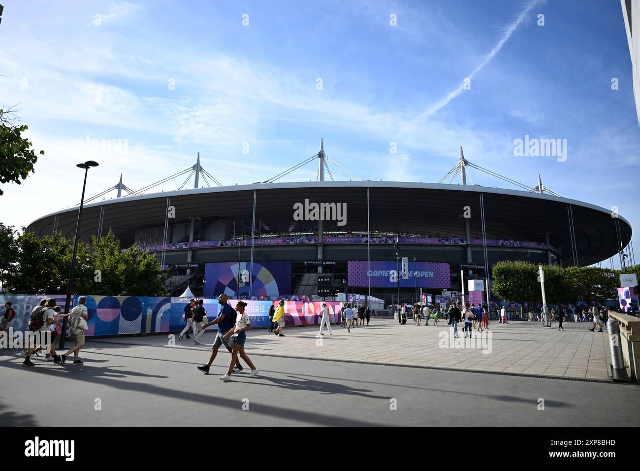 The Bercy Arena, the venue for artistic gymnastics, trampoline, and ...