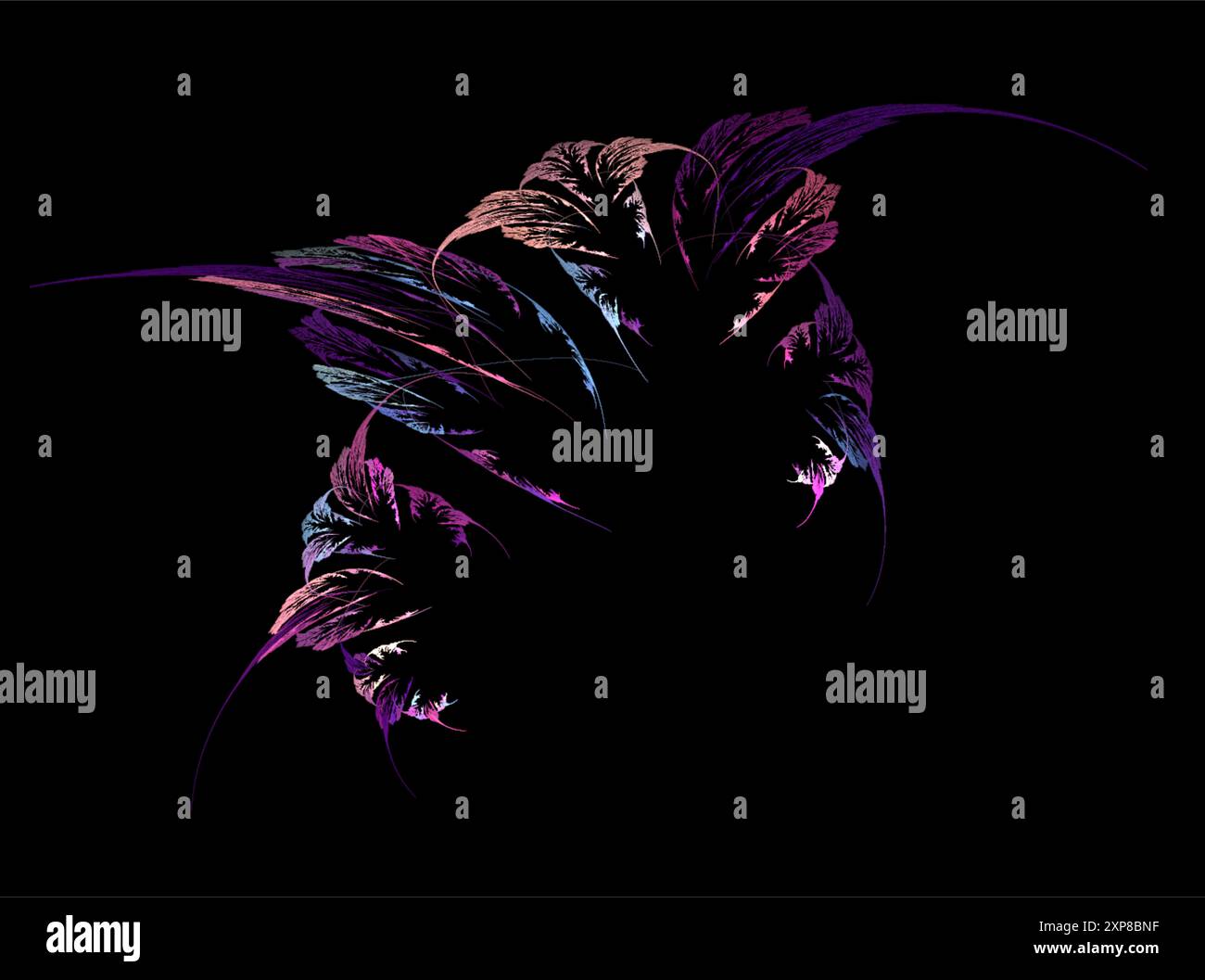 simple multicolor abstract pattern on black background, wallpaper ...