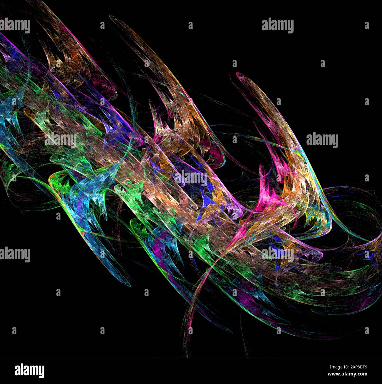 simple multicolor abstract pattern on black background, wallpaper ...