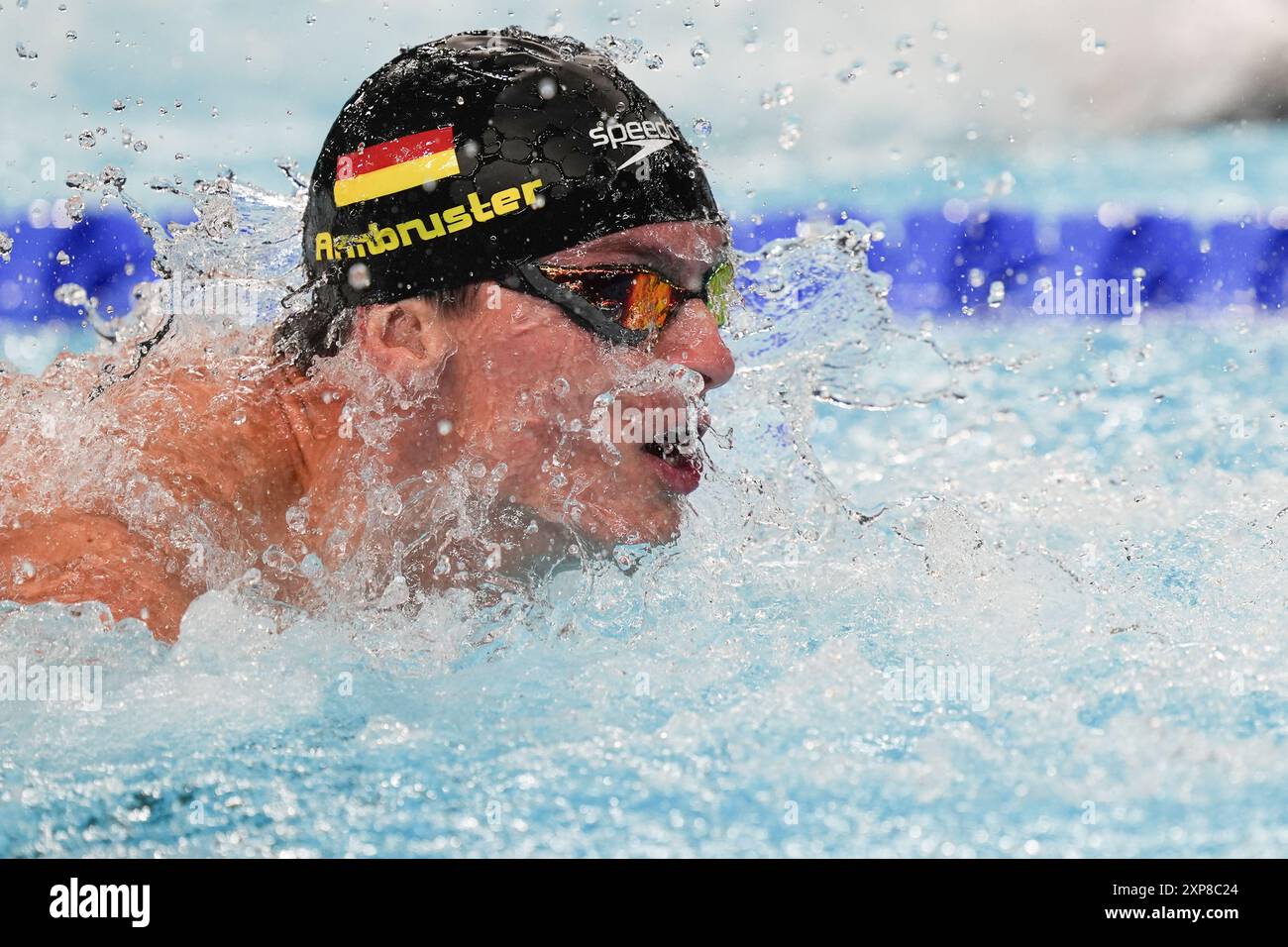 Paris, France. 04th Aug, 2024. Olympics, Paris 2024, swimming, 4 x 100 ...