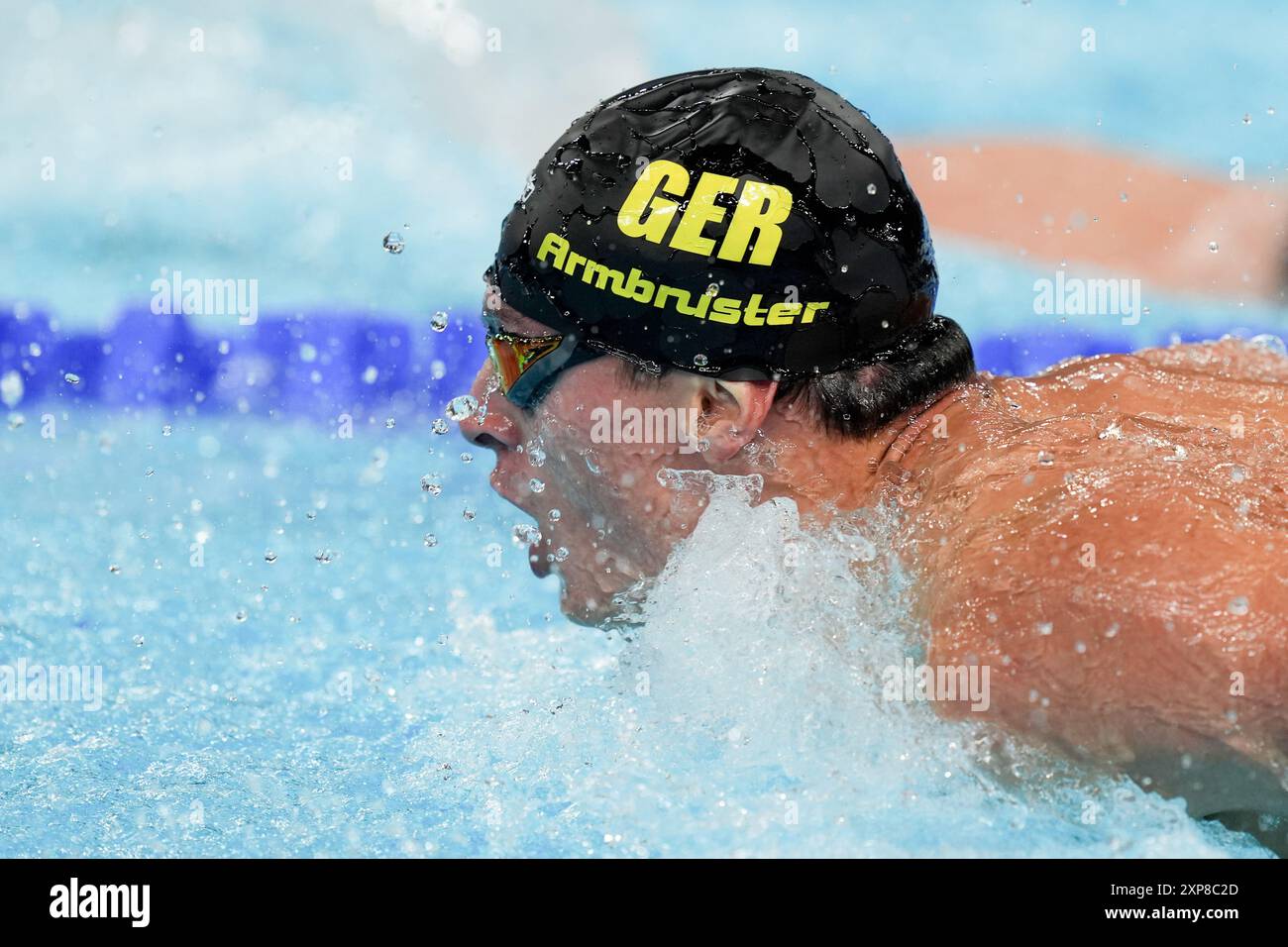 Paris, France. 04th Aug, 2024. Olympics, Paris 2024, swimming, 4 x 100 ...