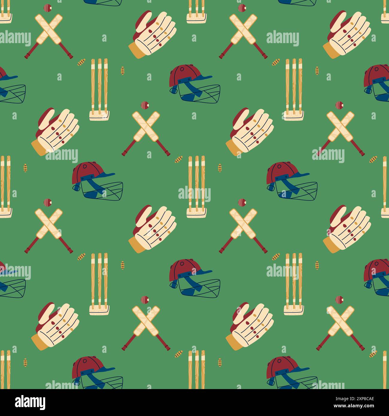 Cricket bails illustration Stock Vector Images - Alamy