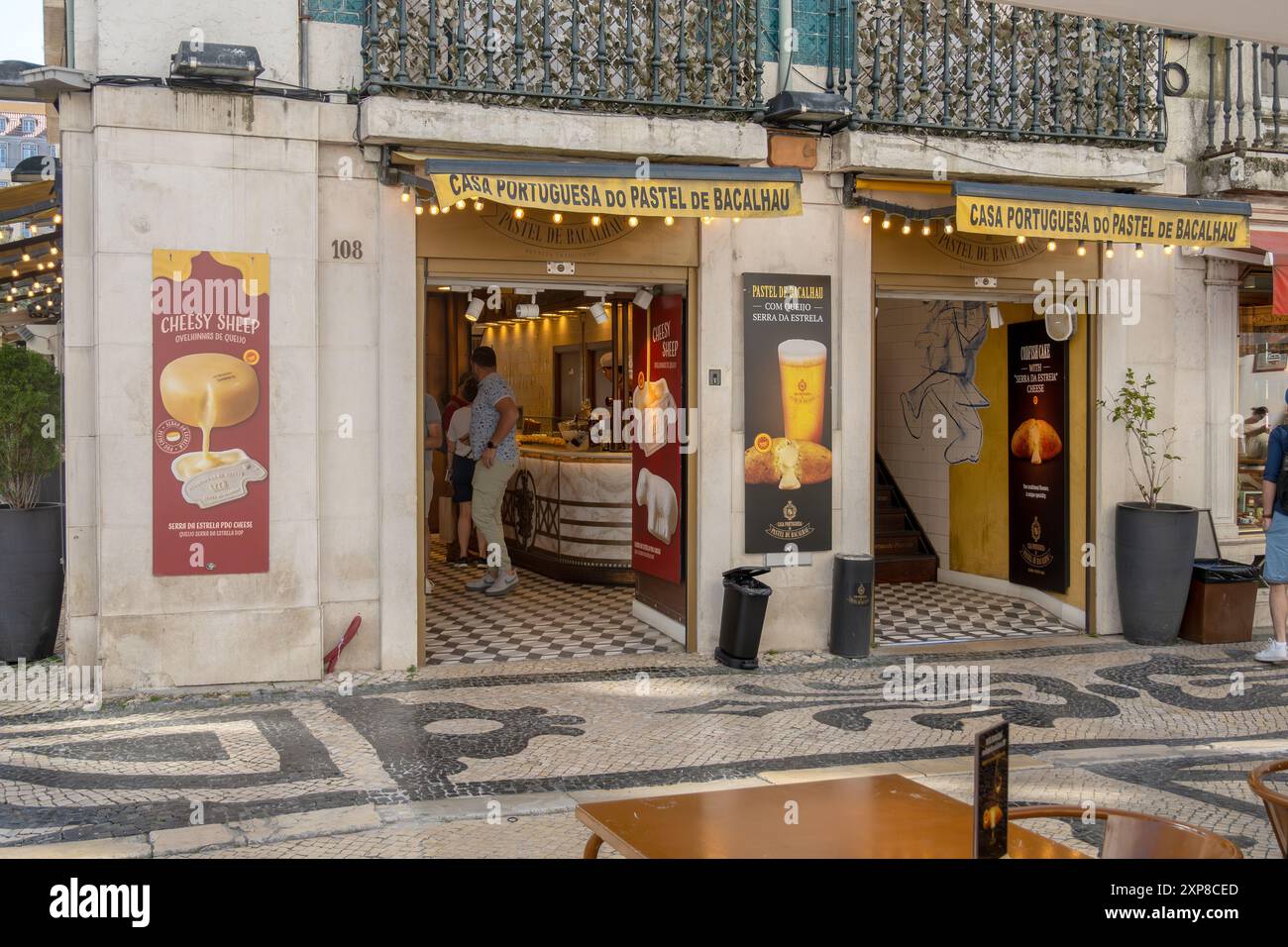 Cheesy Sheep Store Front Selling Codfhish Cakes Filled With SerraDa ...