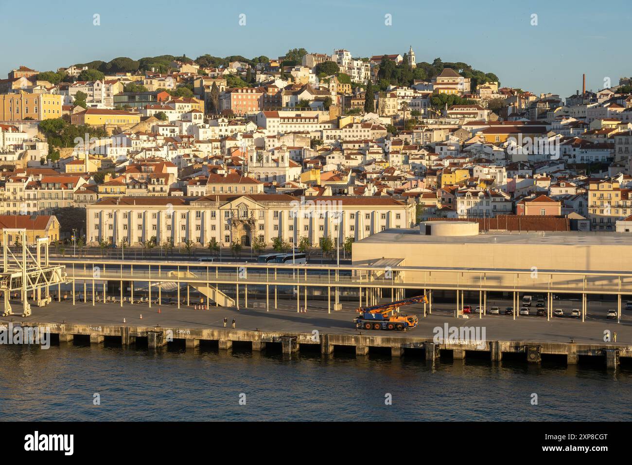 Lisbon Cruise Ship Terminal In The Alfama Neighbourhood Antiga Alfândega do Jardim do Tabaco ...
