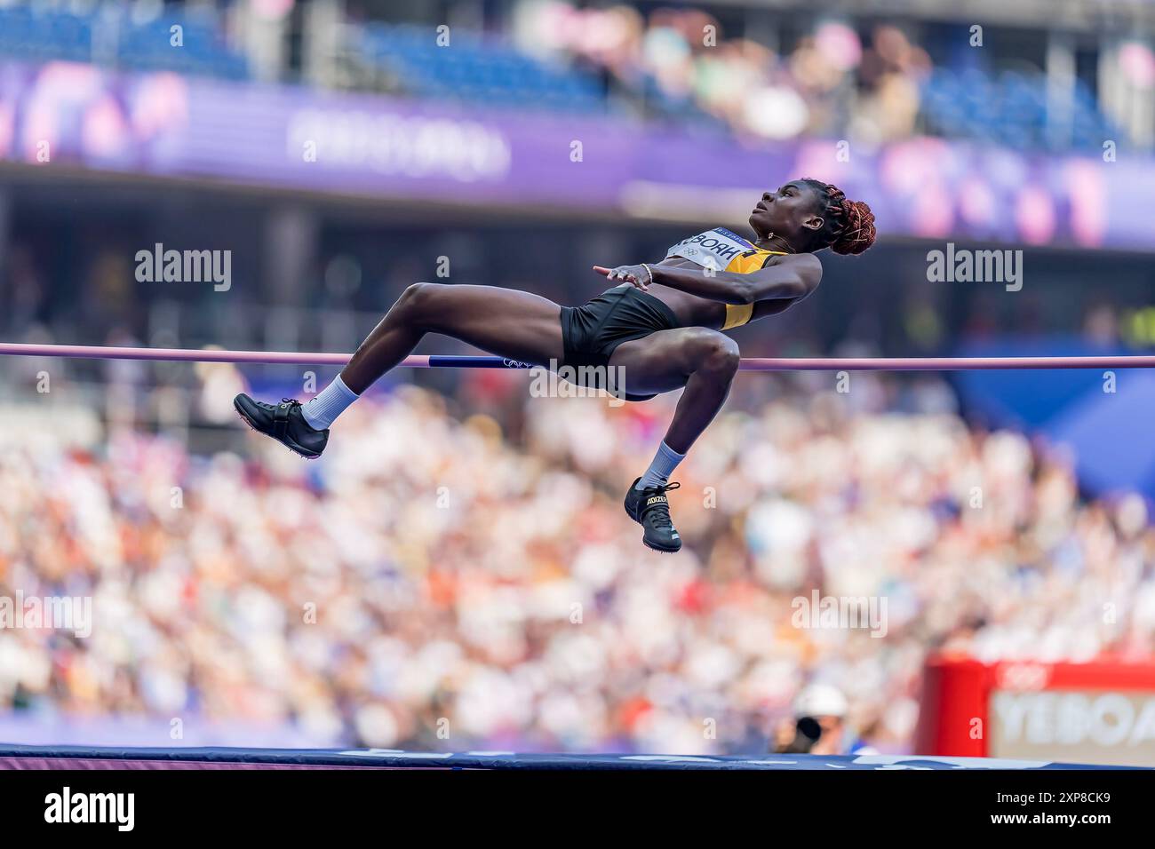 Paris, Ile de France, France. 2nd Aug, 2024. Rose Amoanimaa Yeboah (GHA ...
