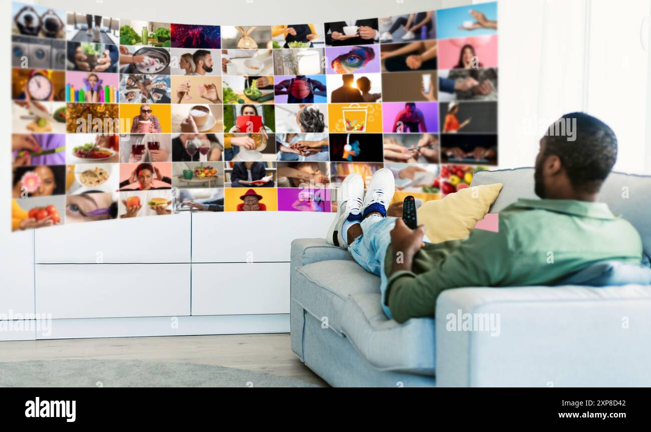 Numerous television screens hi-res stock photography and images - Alamy