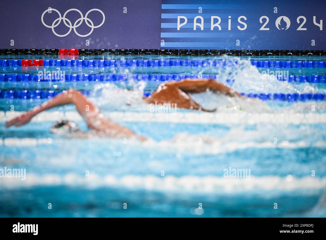 Illustration during the Swimming, Olympic Games Paris 2024 on 04 August ...