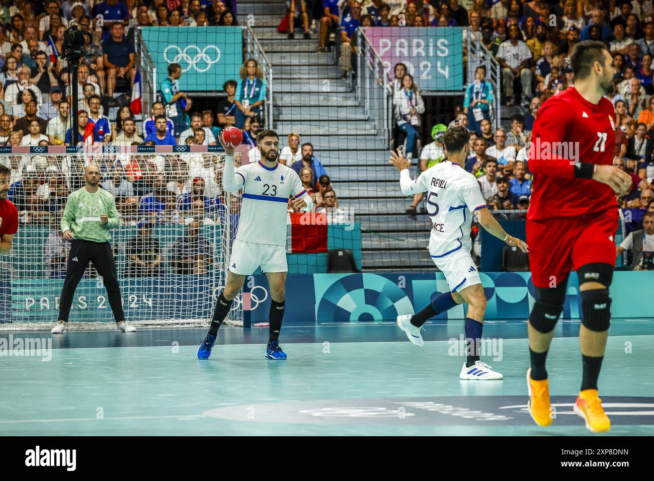 23 FABREGAS Ludovic of France Handball Preliminary Round during the ...