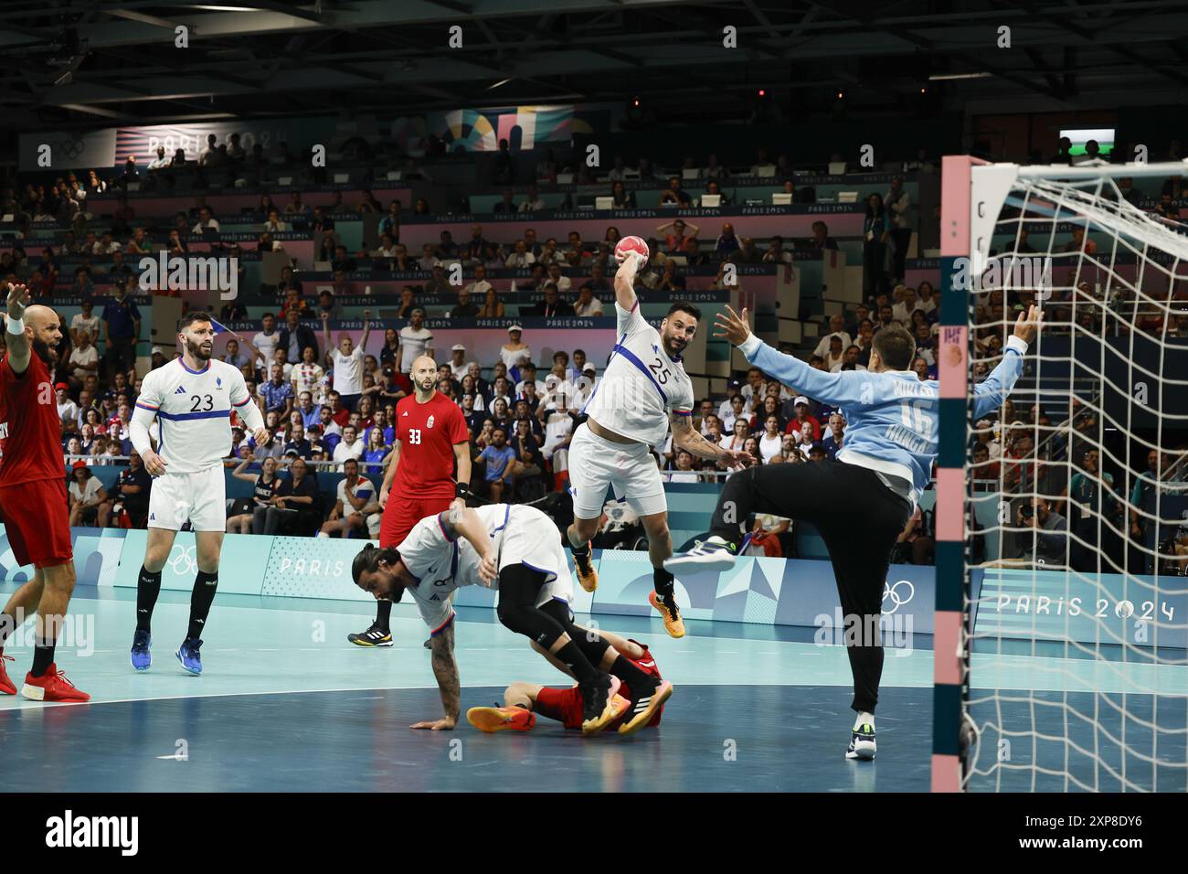 25 DESCAT Hugo of France Handball Preliminary Round during the Olympic ...