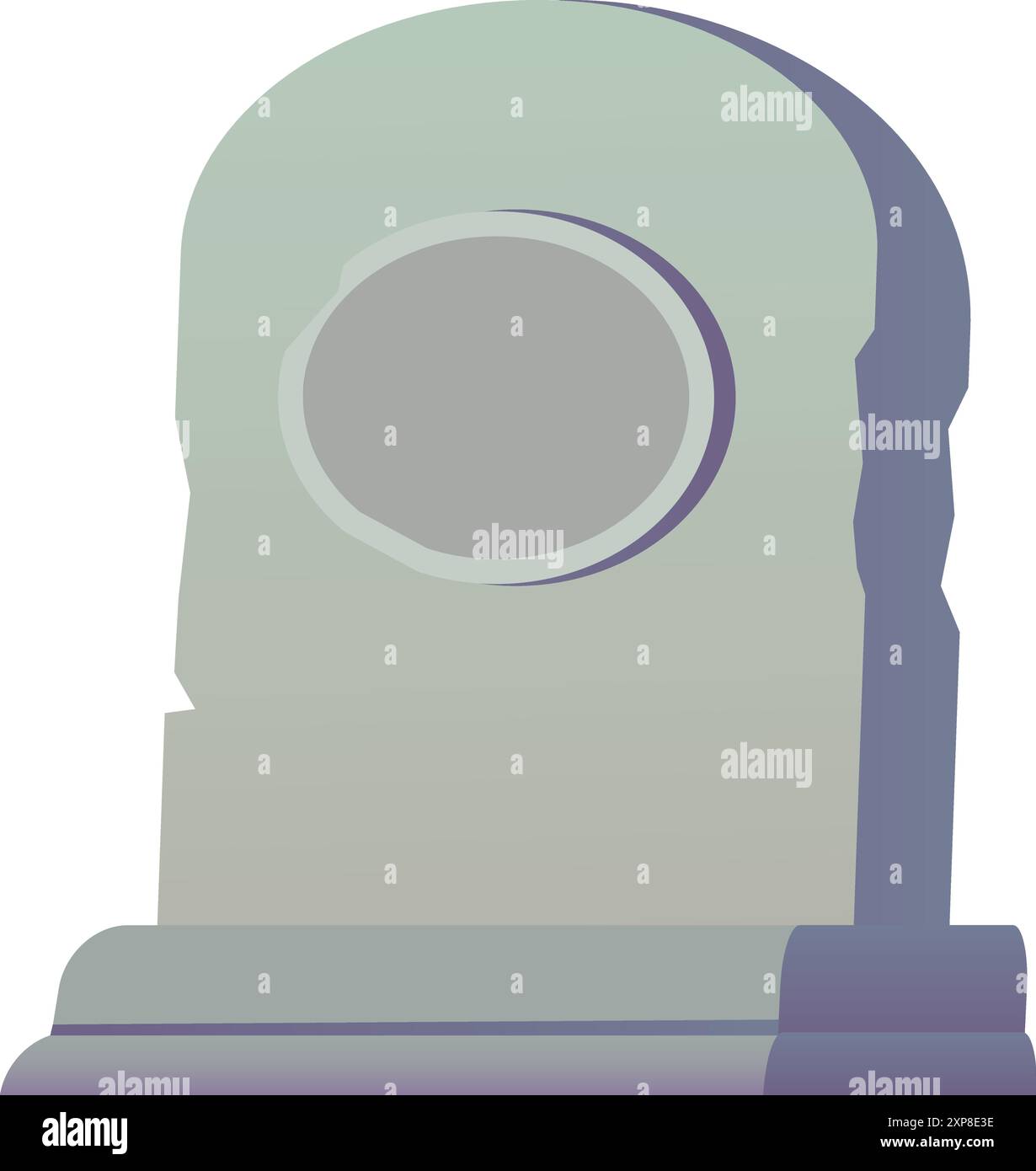 Rip cartoon icon. Cemetery stone. Graveyard element isolated on white ...