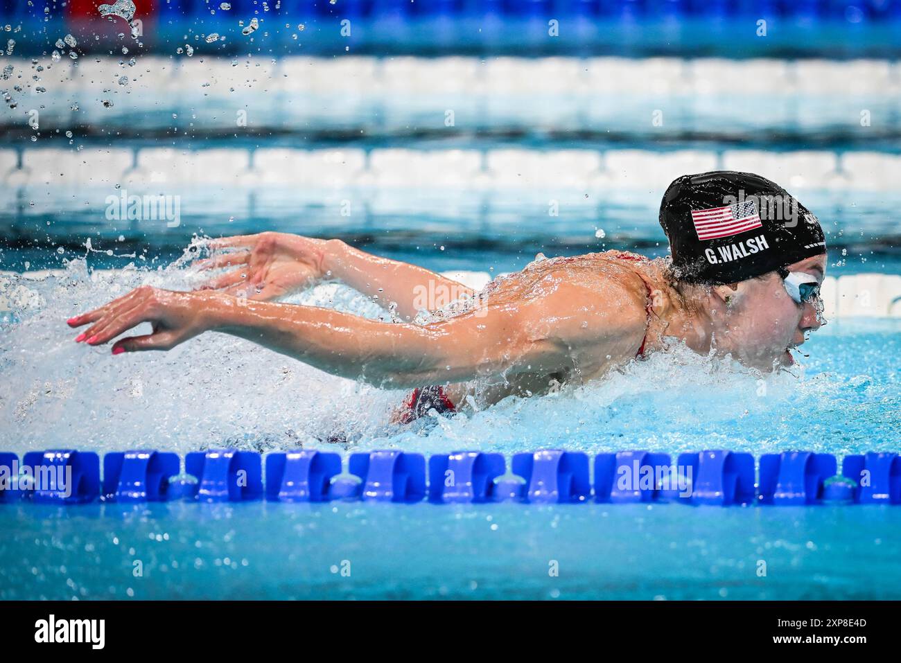WALSH Gretchen of United States celebrates with his gold medal during ...