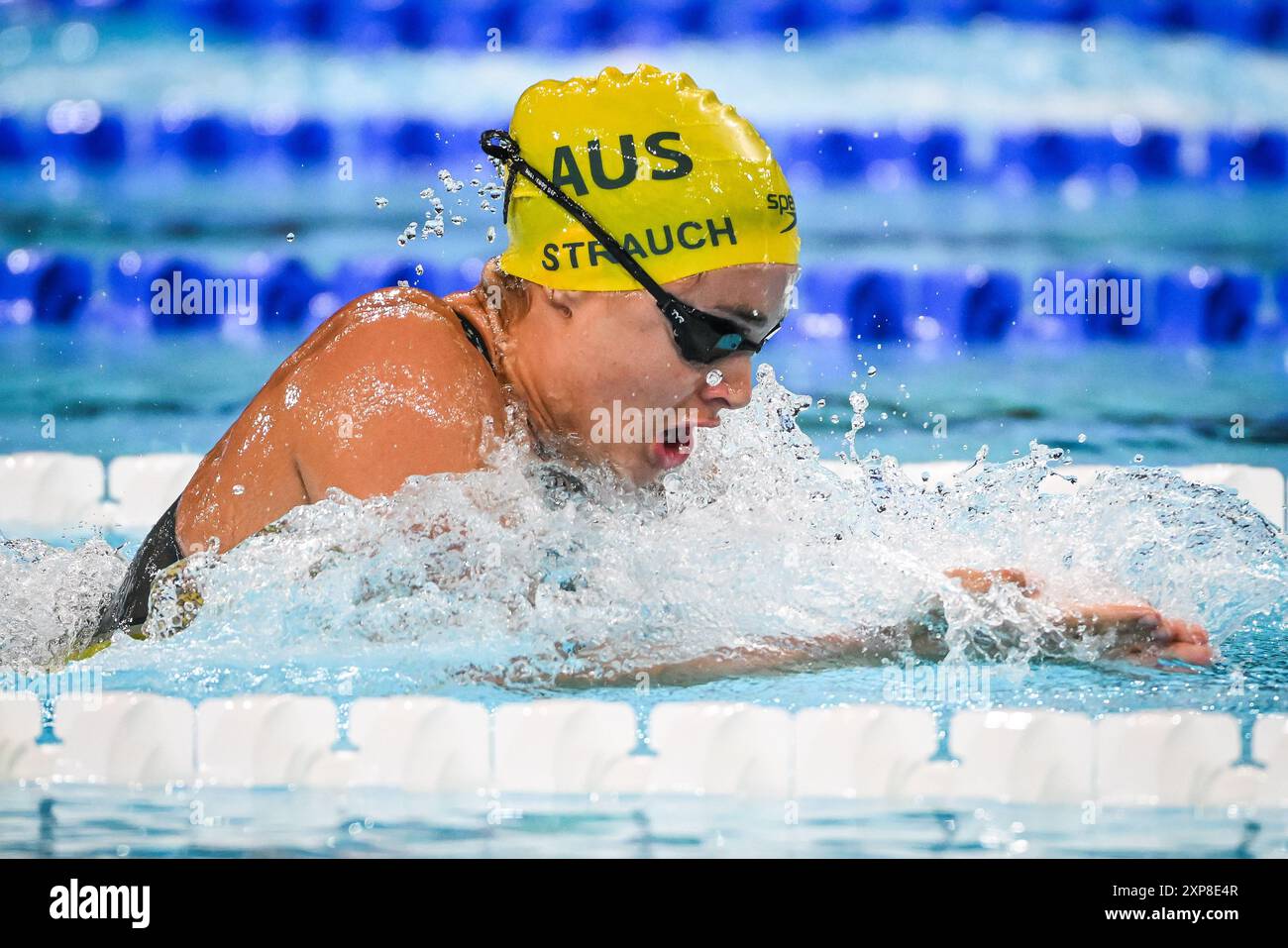STRAUCH Jenna of Australia during the Swimming, Women's 4 x 100m Medley ...