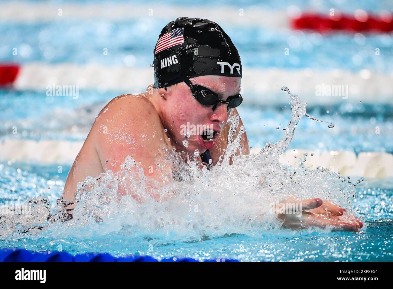 KING Lilly of United States during the Swimming, Women's 4 x 100m ...
