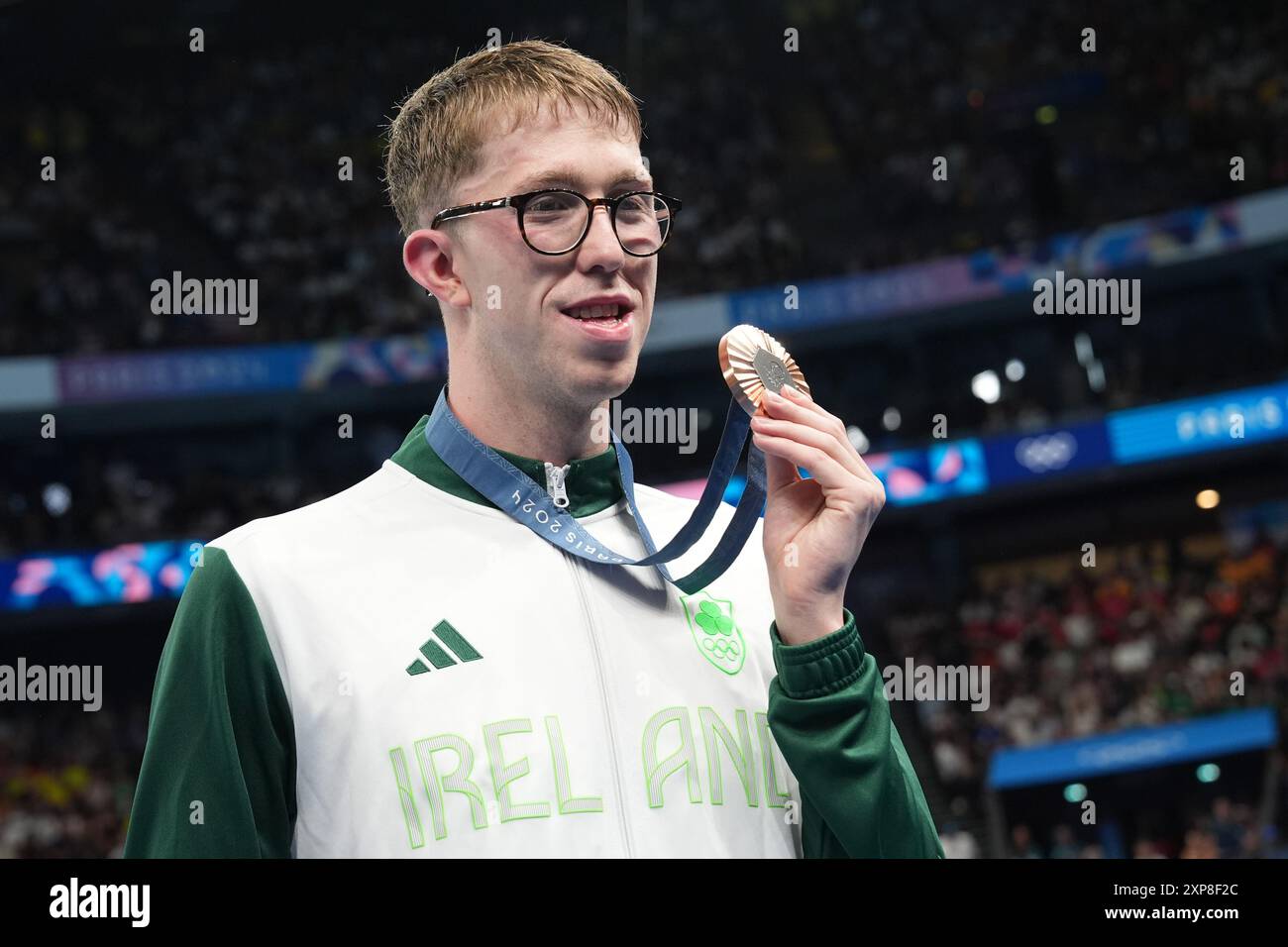 Paris, France. 04th Aug, 2024. Olympics, Paris 2024, Swimming,1500 m ...